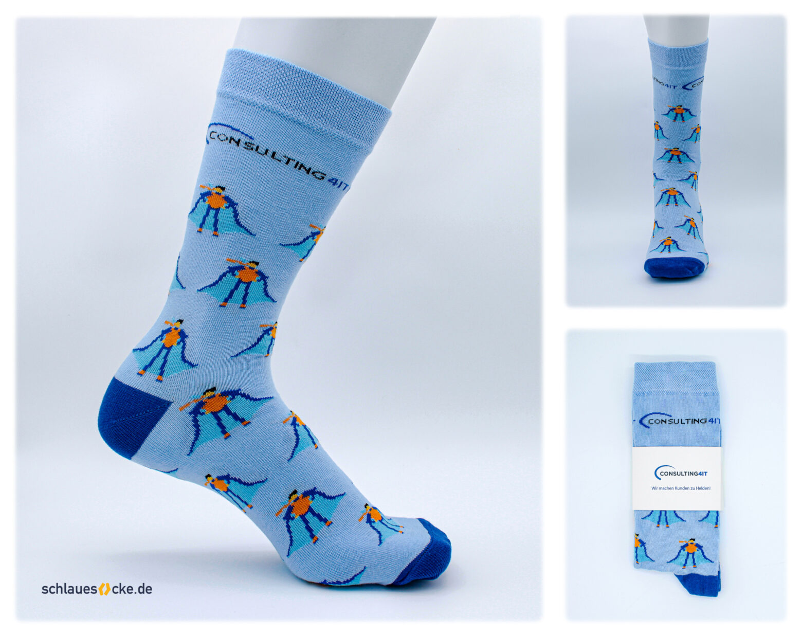 Socken herstellen und besticken lassen Socken mit Logo und eigenem ...